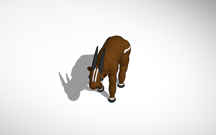 3D design Unrecognized/Incredible Animal Contest Submission (Saola ...