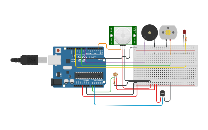 Circuit Design Arduino Assignment Tinkercad