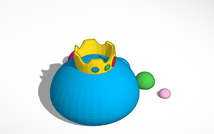 3D design King Slime | Tinkercad