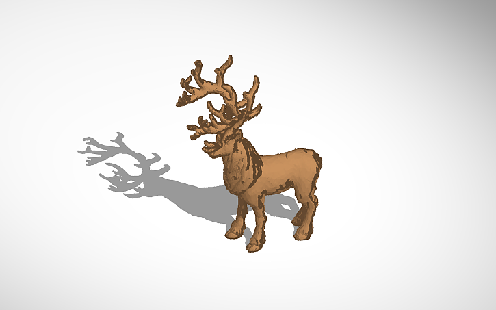 3D design Reindeer (1) - Tinkercad
