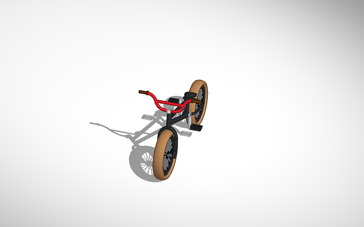3D design BMX Bicycle - Tinkercad
