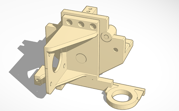 3D design AM8 BLV MGN & MK8 Direct Drive & E3D V6 & LJ18A3-8-Z v0.1 ...