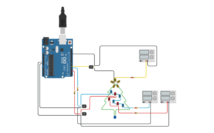 Circuit design EX2 - Tinkercad