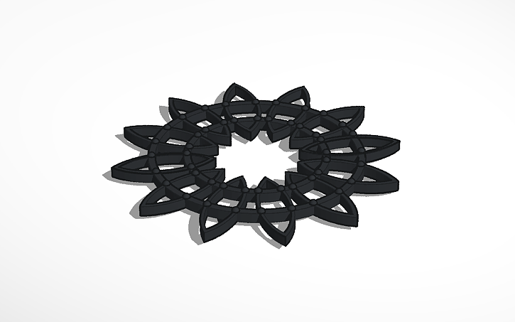 3D design Trivet 1 | Tinkercad