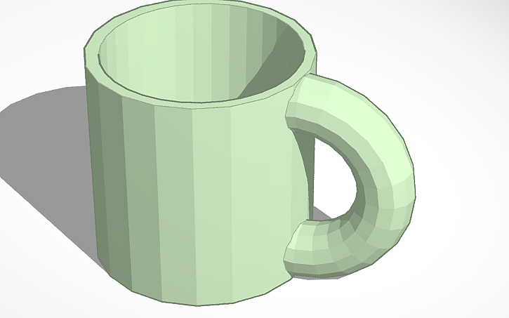 3D design Glass - Tinkercad