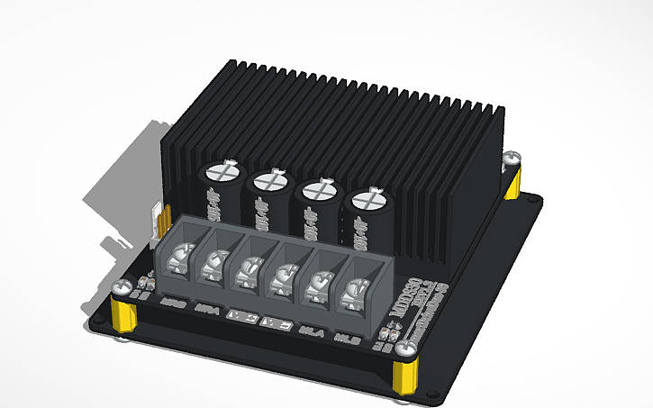 3D design MDDS30 REV1.3 SmartDriveDuo-30 Dummy - Tinkercad