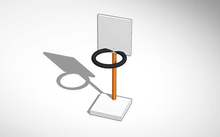 3D design Mini Hoop - Tinkercad