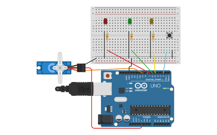 Circuit design ASCII Com | Tinkercad