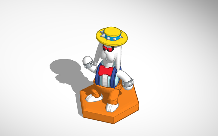 3D design Rango Figure | Tinkercad