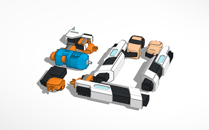 3D design tf2 weapons pack: Rec Room edition | Tinkercad