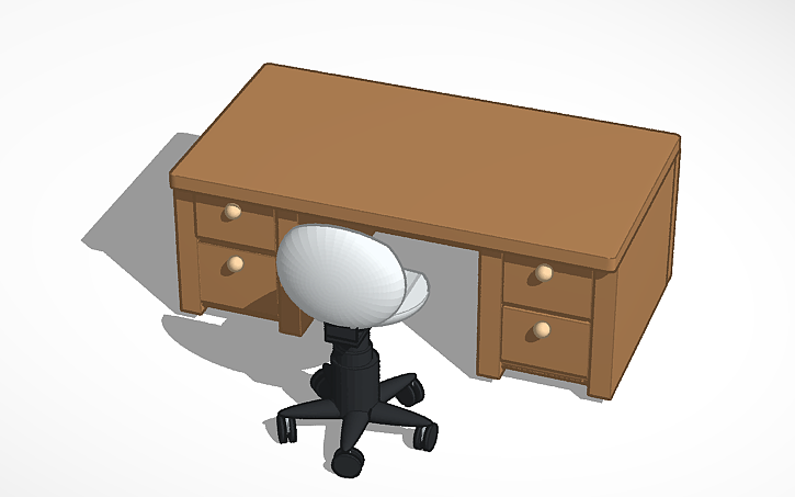 3d Design Desk Tinkercad