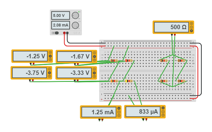 Circuit Design Challenge 3 Two Series Loops Tinkercad