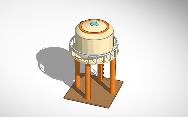 3D design Kurt Laput Water Tank - Tinkercad