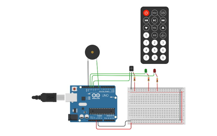Circuit design Elevator Project - Tinkercad