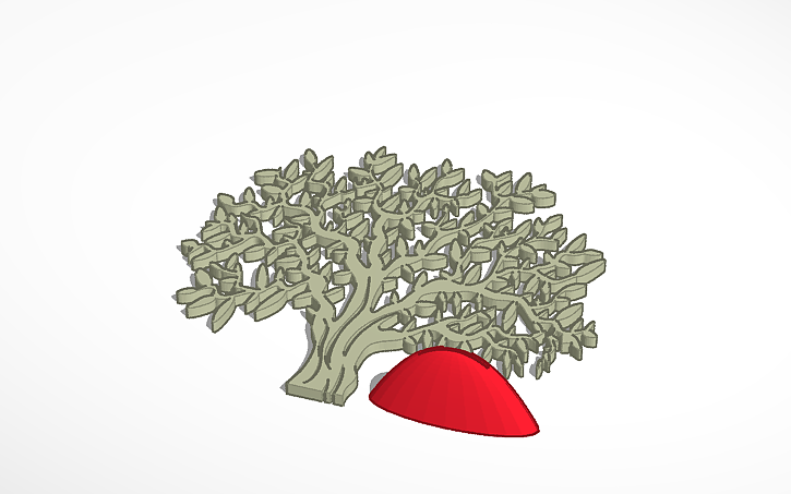 3D design tree - Tinkercad