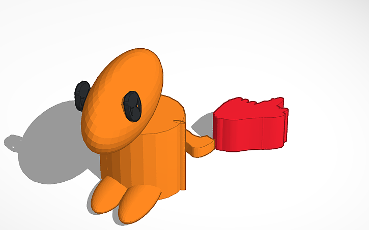 3D design Charmander | Tinkercad