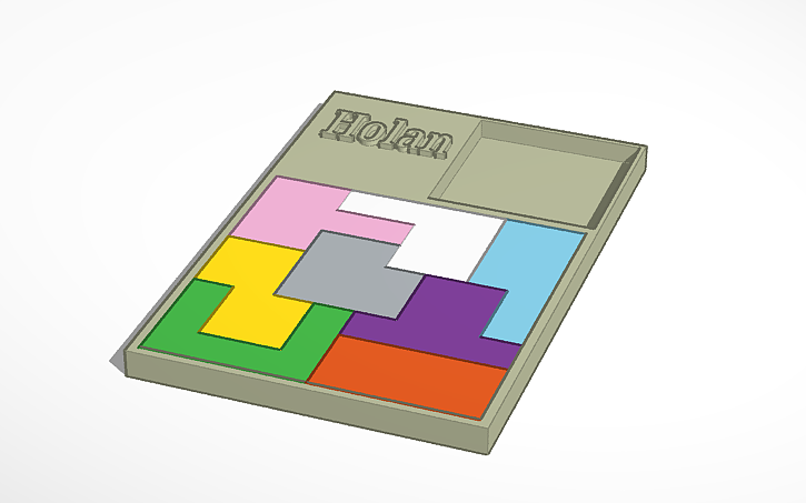 3D design 8 Puzzle | Tinkercad