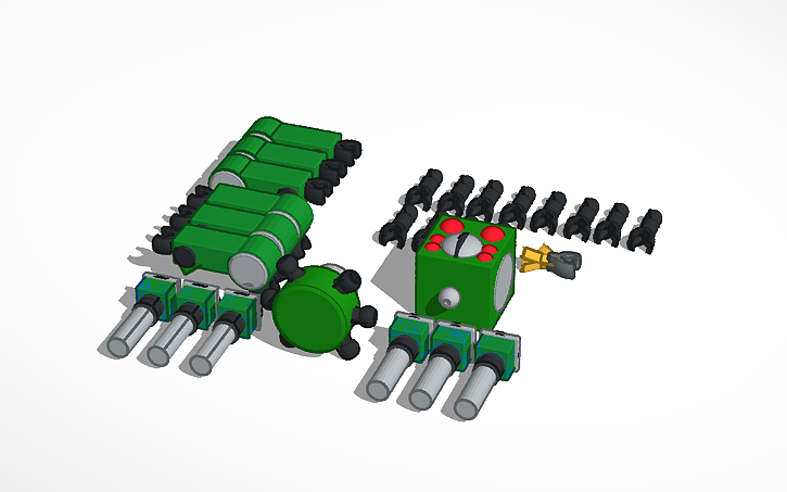 3D design Buildable Totebot figurine | Tinkercad