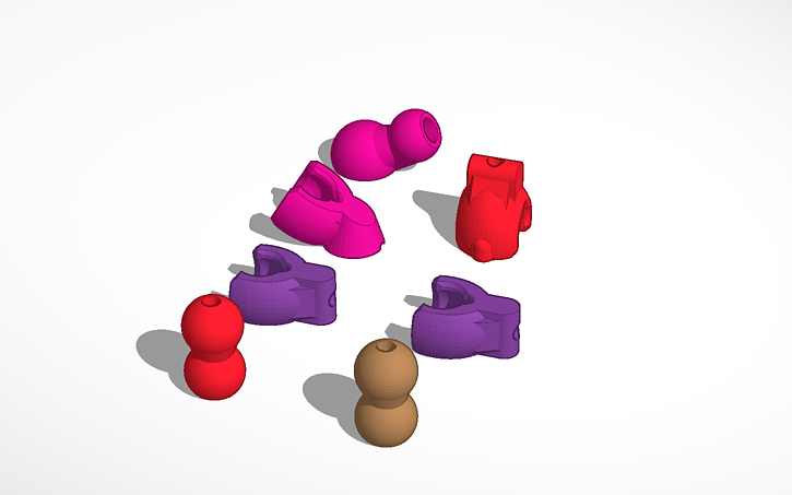 3D design Connectors - Tinkercad