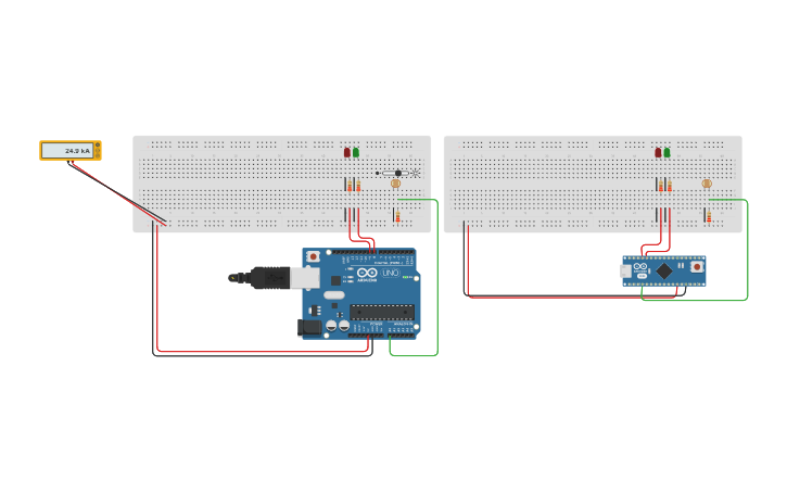 Circuit design Washingmashine send SMS - Tinkercad