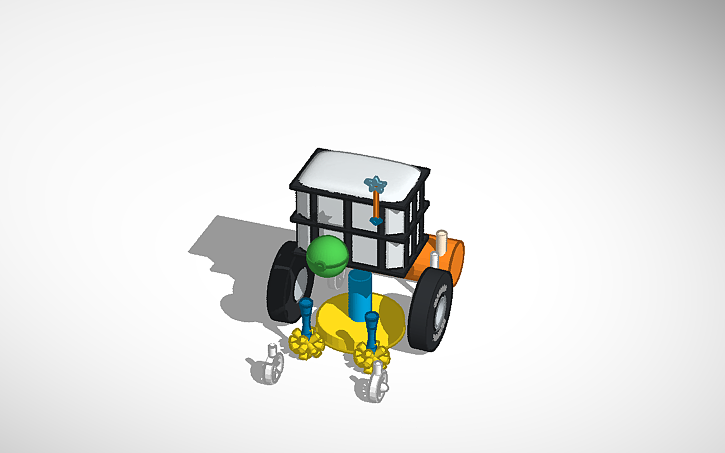 3D design MOPPING ROBOT - Tinkercad