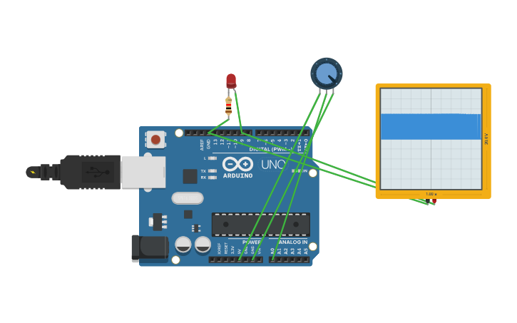 Circuit design exp 3 part(d) - Tinkercad