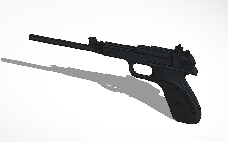 3D design Pistol - Tinkercad