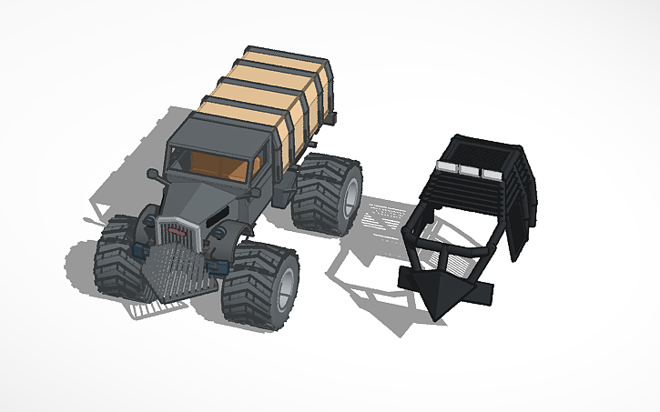 3D design WiP [DEATHRACE] - Tinkercad