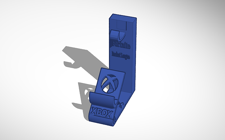 3D design xbox controller and headset stand - Tinkercad