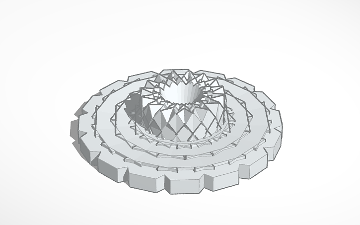 3D design candle holder - Tinkercad