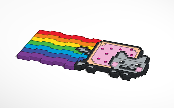 3D design cat | Tinkercad