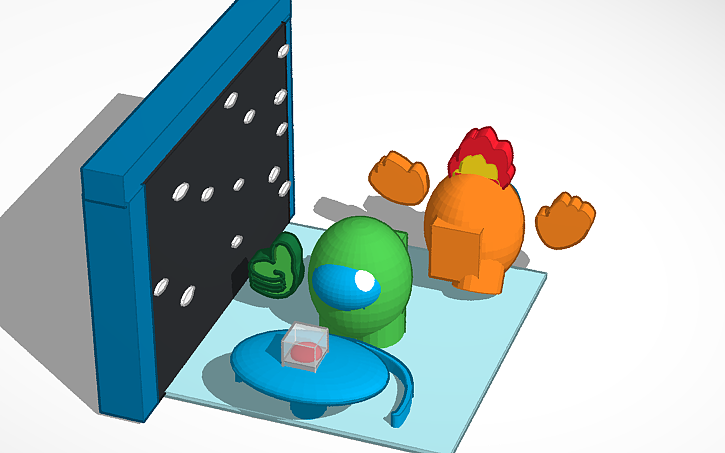 3D design Among us - Tinkercad