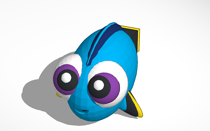 3D design Copy of Elizabeth Finding Baby Dory 777 - Tinkercad