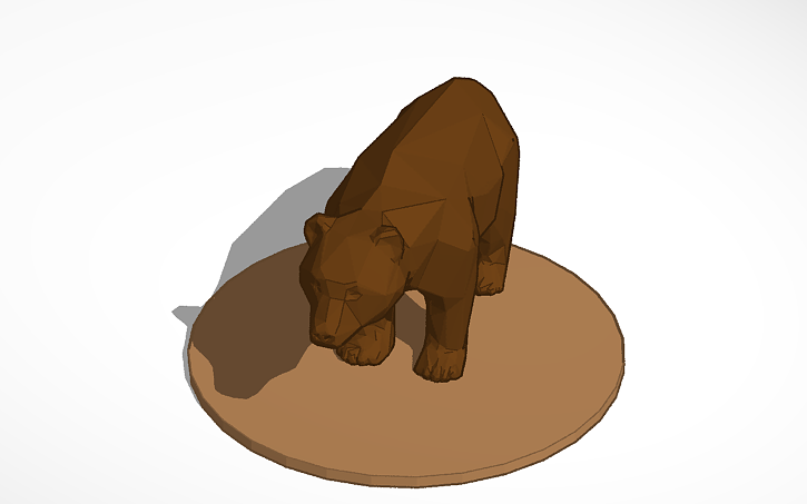 3D design Bear - Tinkercad