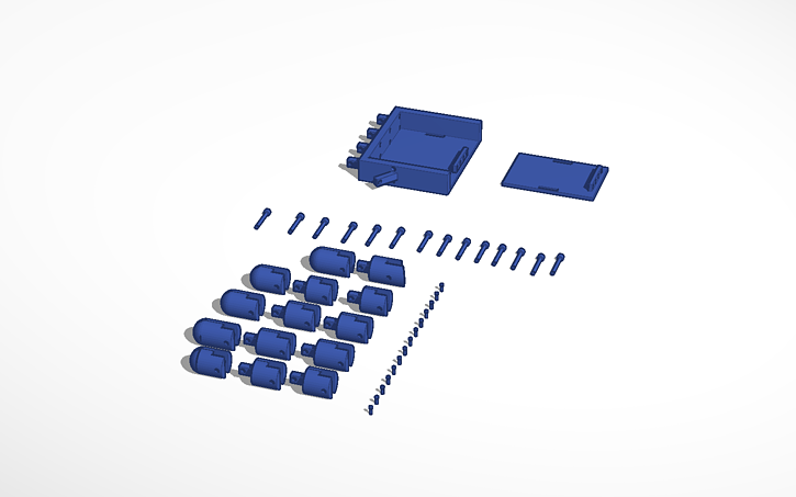 3d Design Prosthetic Project Parts Tinkercad