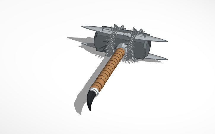 3D design Sledge hammer - Tinkercad