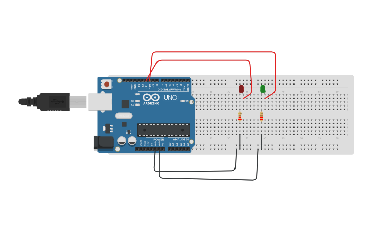 Circuit design Led fade - Tinkercad