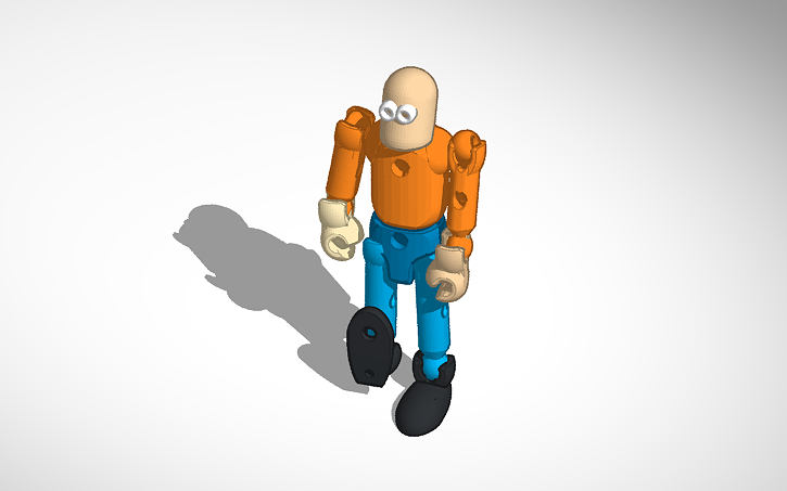 3D design human - Tinkercad