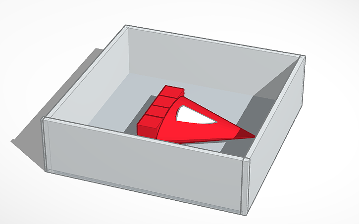 3D design Silver YT Statue | Tinkercad