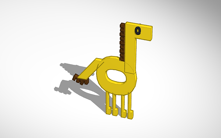 3D design Tristan's Giraffe | Tinkercad