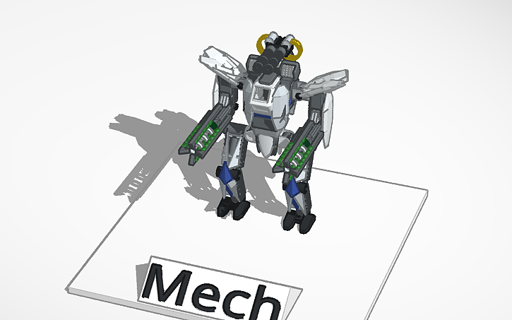 3D design Mech - Tinkercad