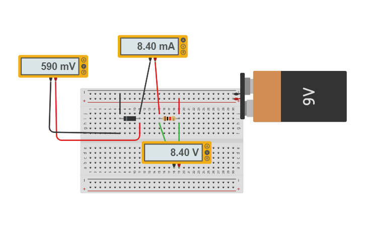 Circuit Design Volt Meter And Current Meter Tinkercad