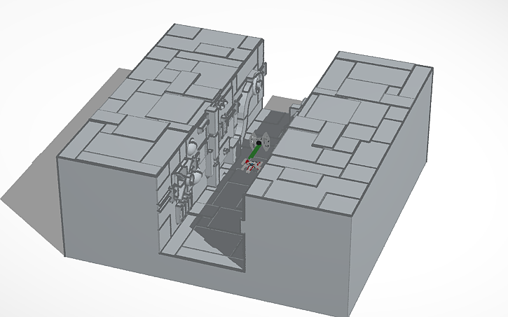 3D design Death Star Trench Run | Tinkercad