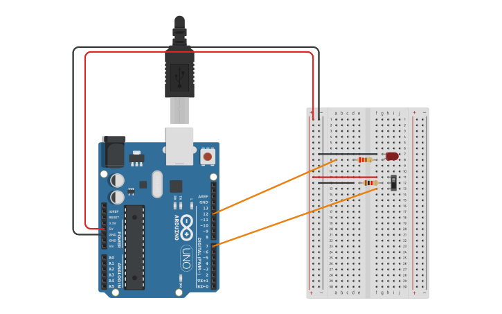 Circuit design Session 14. Slideswitch component | Tinkercad