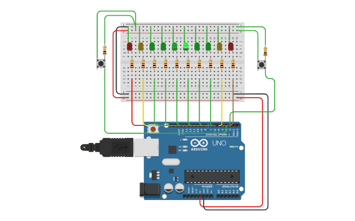 Circuit design пинг понг new - Tinkercad