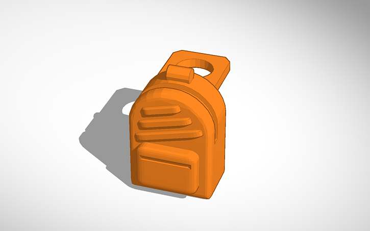 3D design Backpack V1.2 - Tinkercad