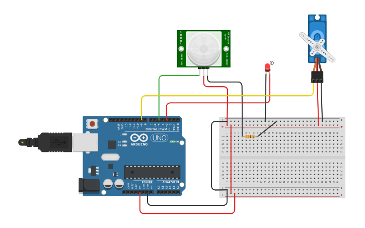 Circuit design Sensor PIR dan Servo_DimasFachriAdrianNugraha_Tugas7 ...