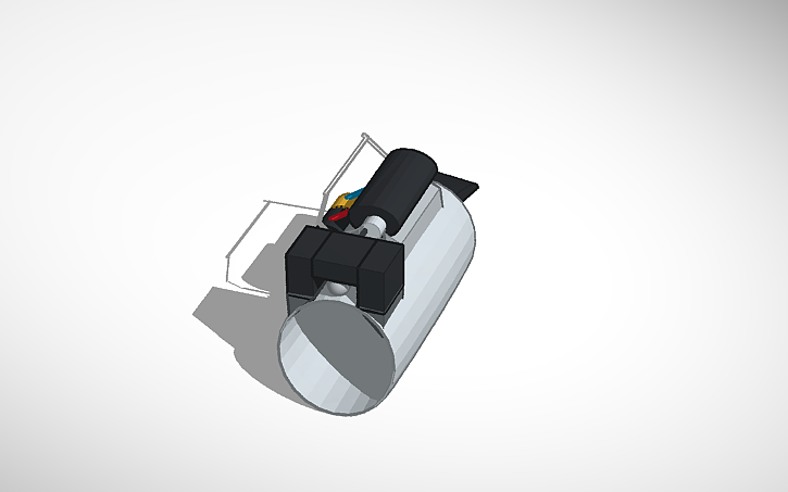 3D design Web shooter - Tinkercad