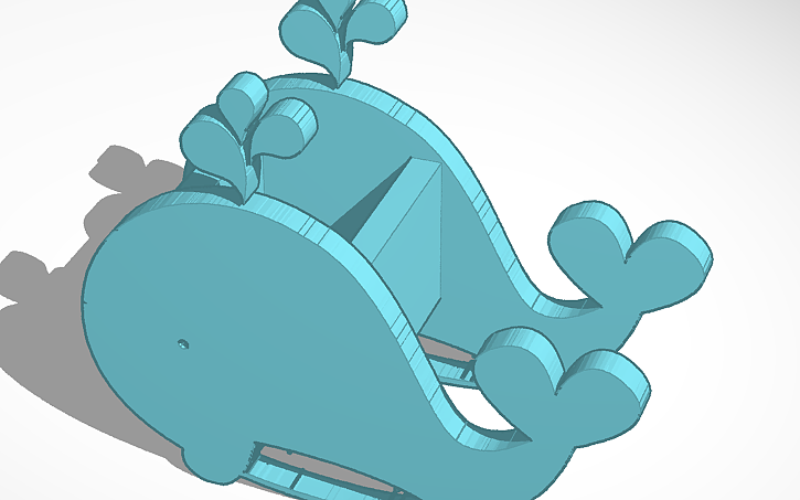 3D design Whale - Tinkercad
