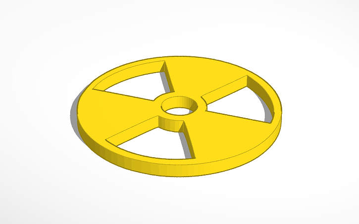 3D design Radiation - Tinkercad